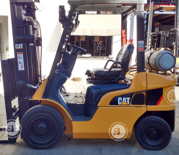 Montacargas semi-nuevo Caterpillar P5000 - Renta de Montacargas Monterrey